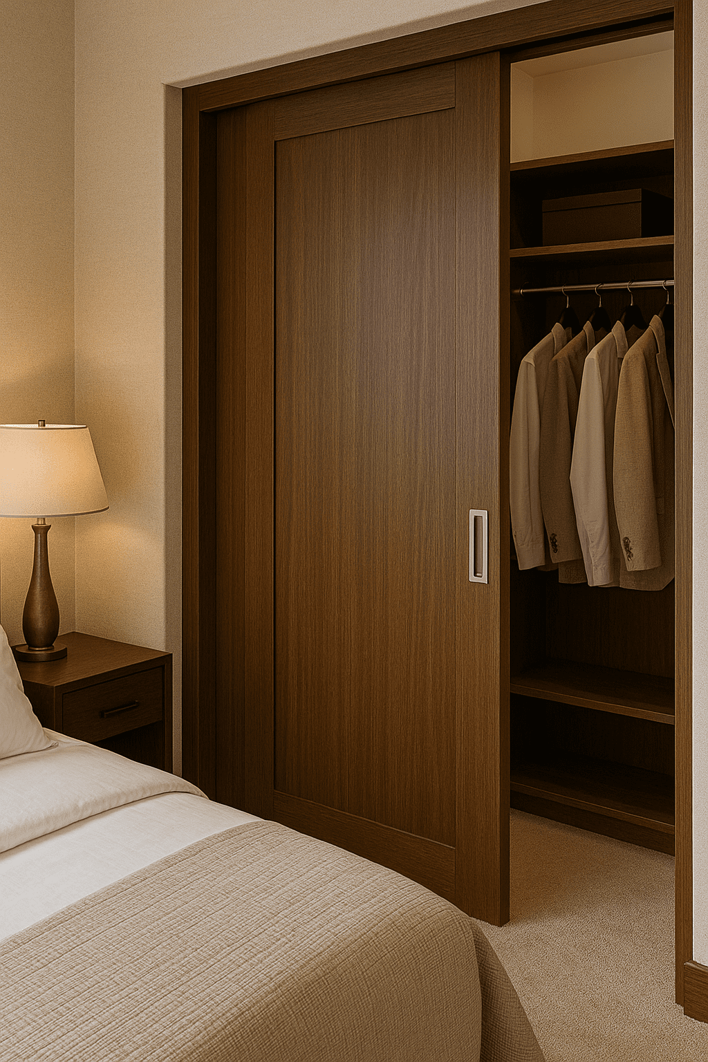 Why Wall Slide Doors Are Perfect for Closet Spaces