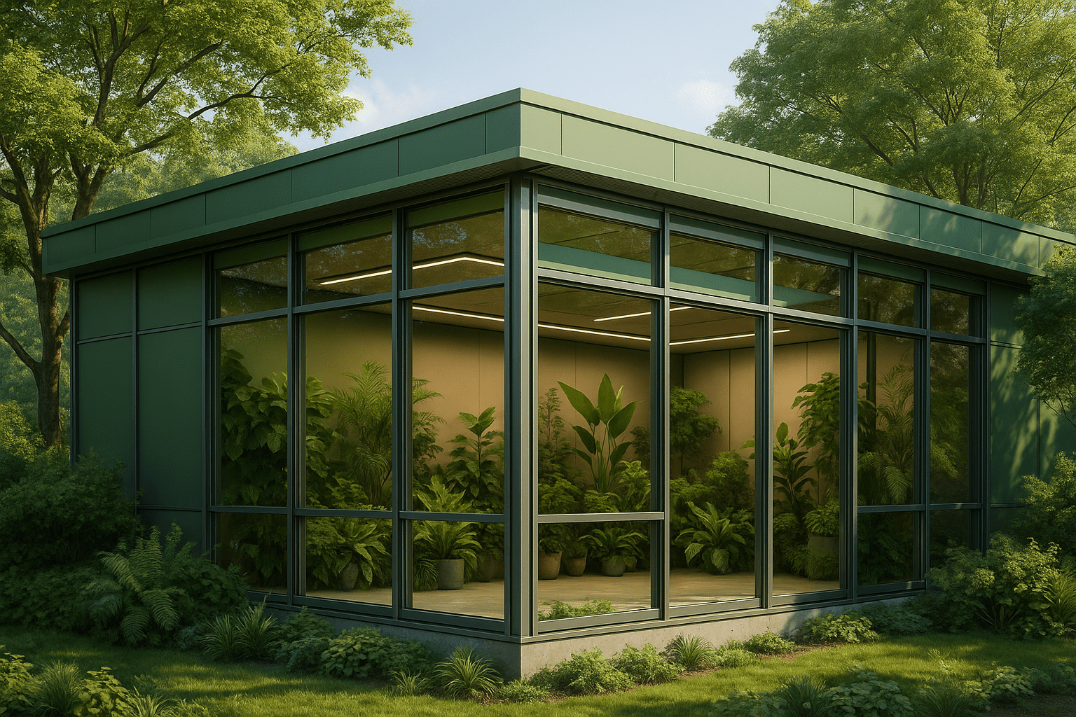 How Modular Aluminum Systems Support Green Building Goals