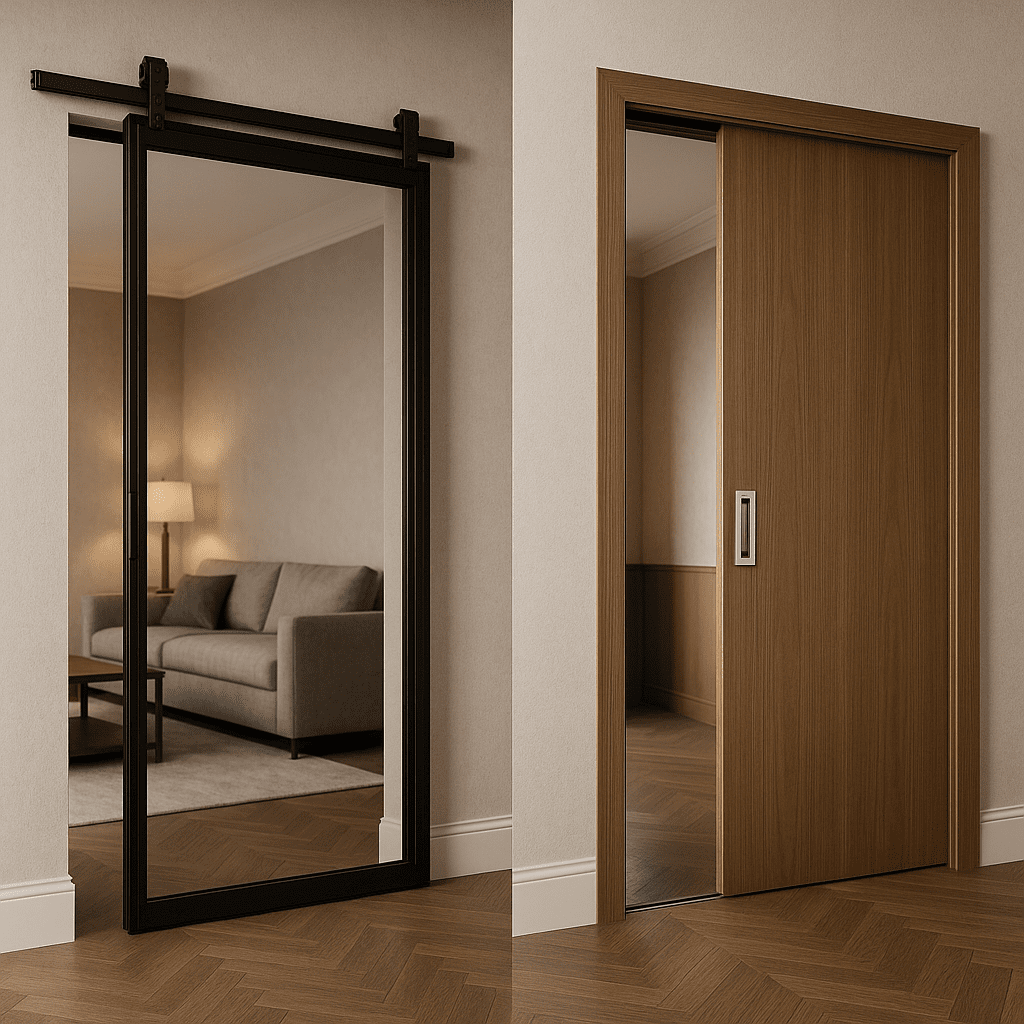 Top-Hung vs. Bottom-Rolling Sliding Doors: Key Differences