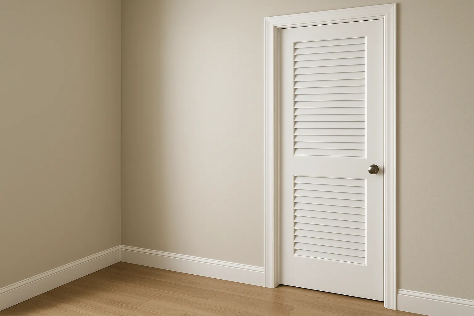 How Much Clearance Does an AC Closet Door Need?