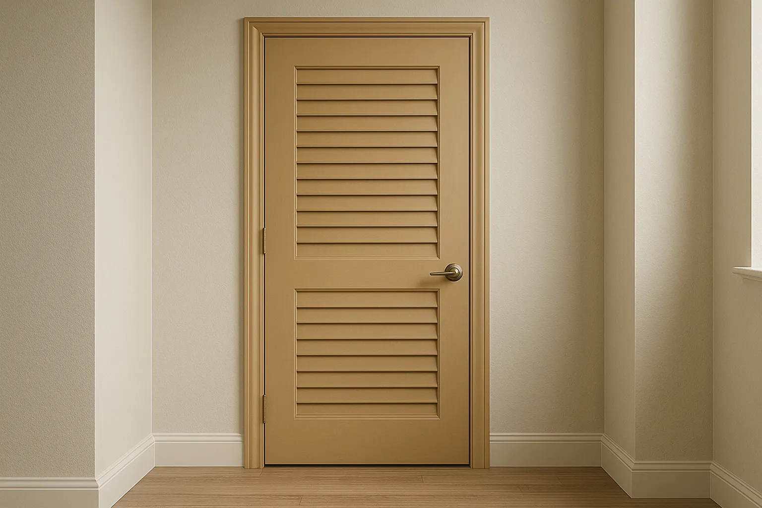 How to Paint or Refinish Your Louvered AC Closet Door