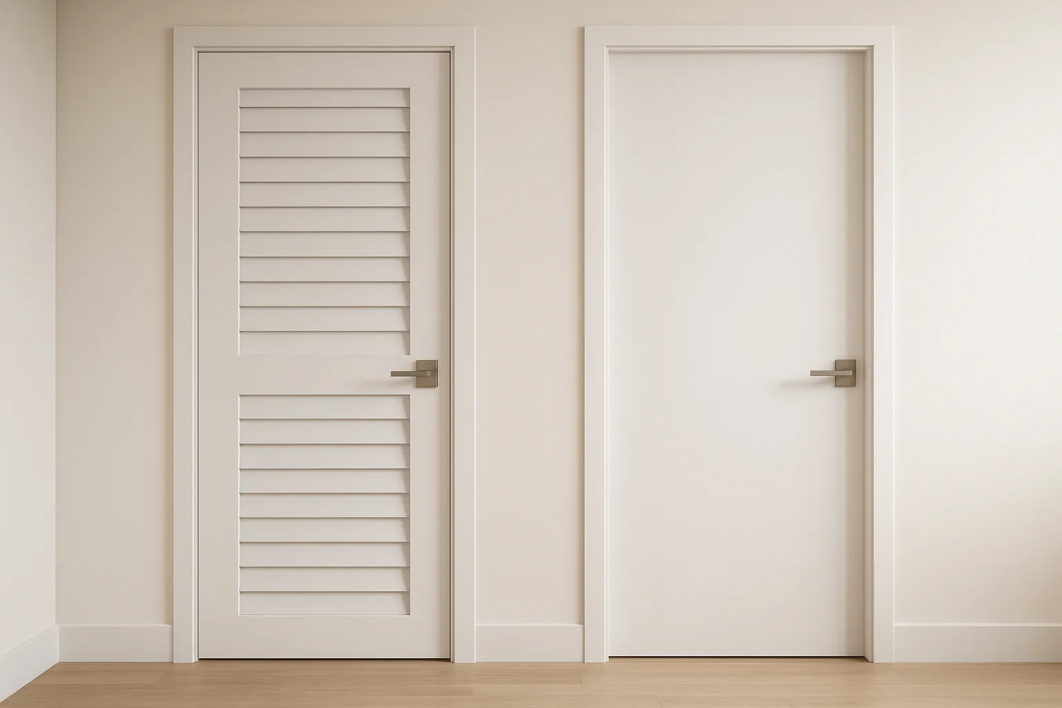 Vented vs. Non-Vented AC Closet Doors: Which to Choose?