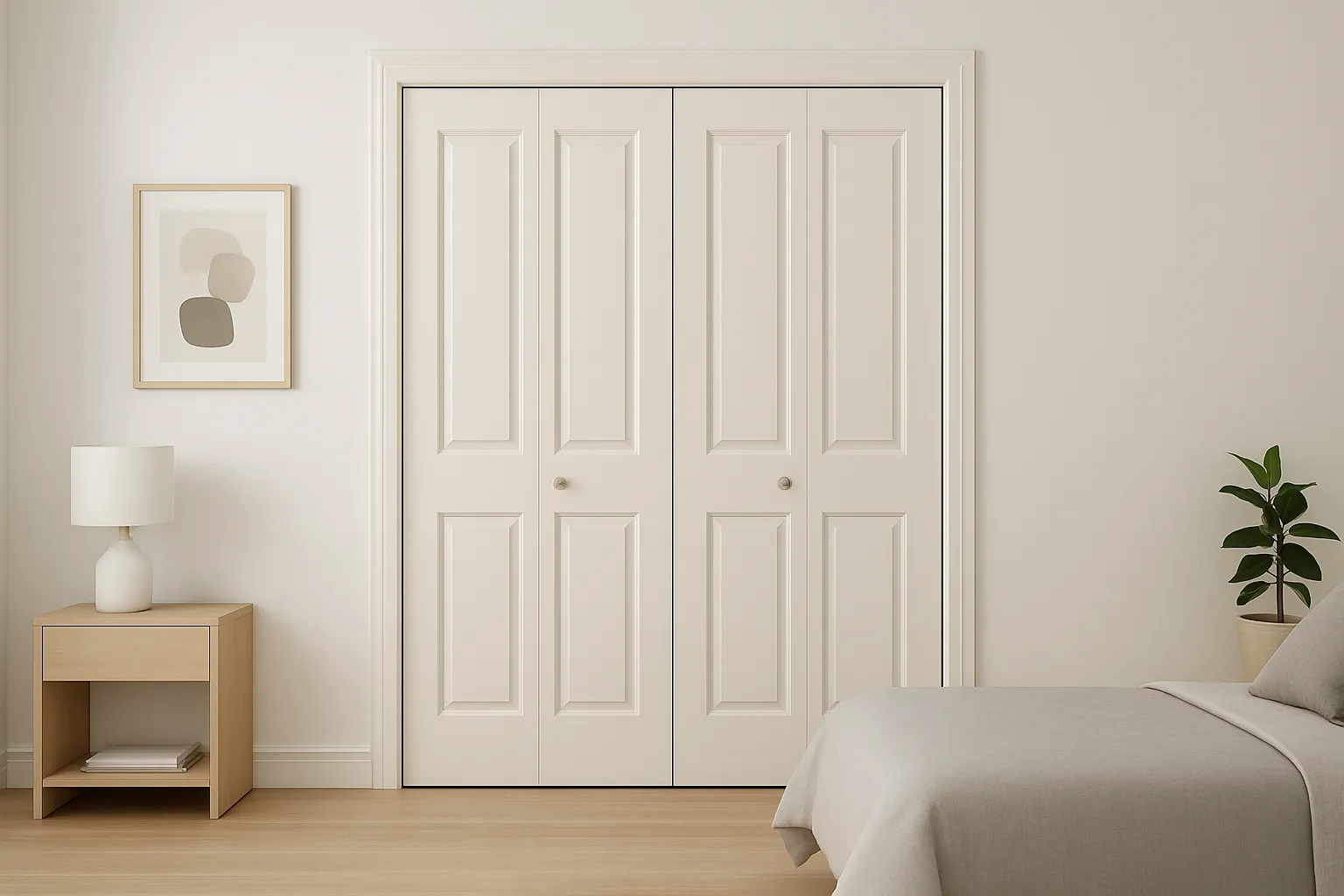 Custom Size Bifold Doors at APA Closet Doors