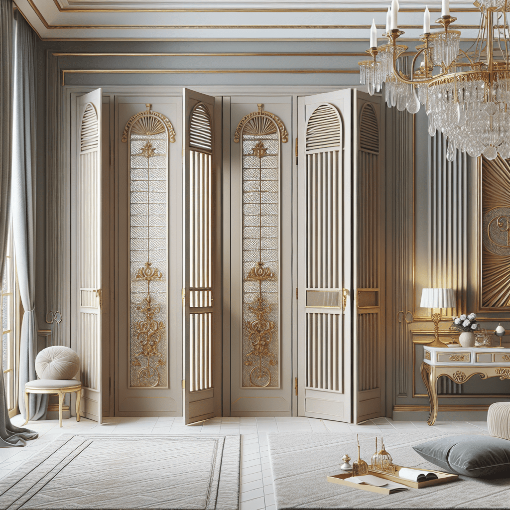 Folding Louvered Doors: Blend of Style & Functionality