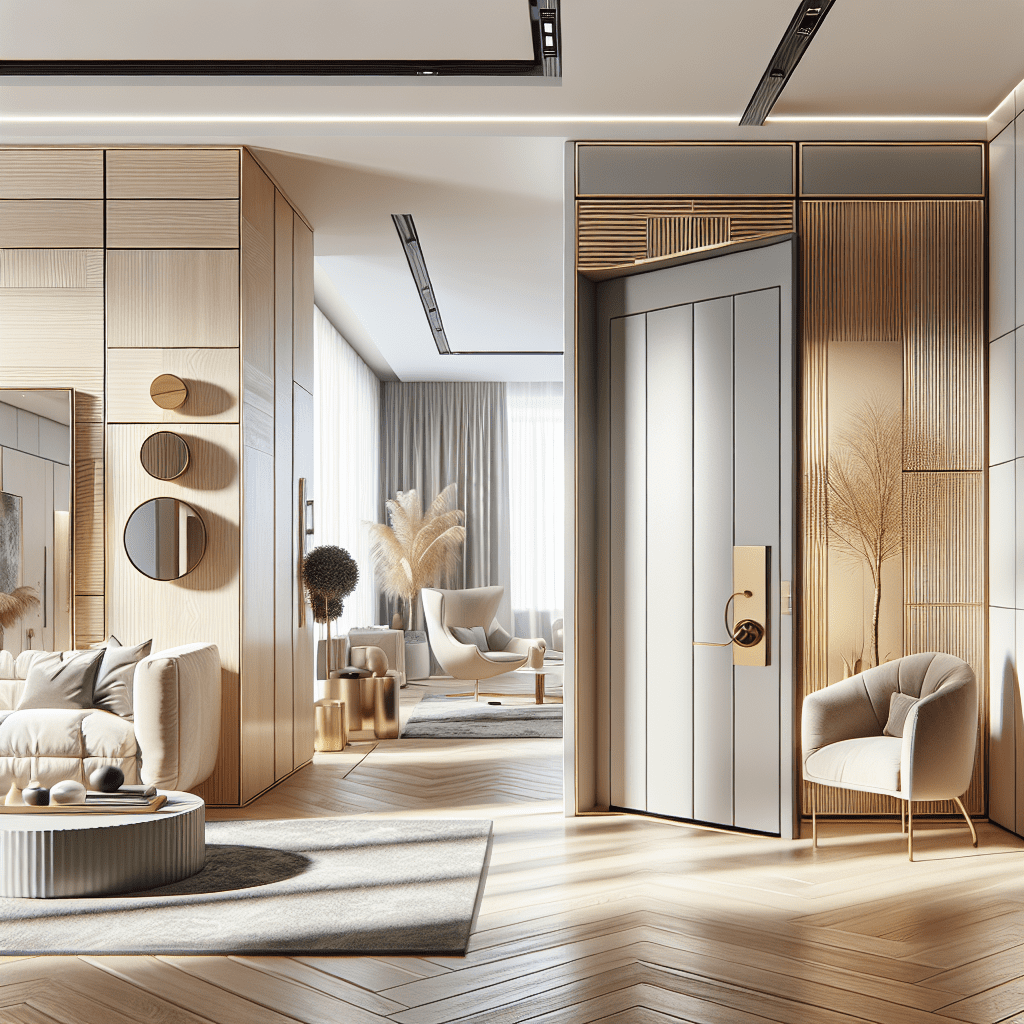 Modern Minimalist Interior Door Materials