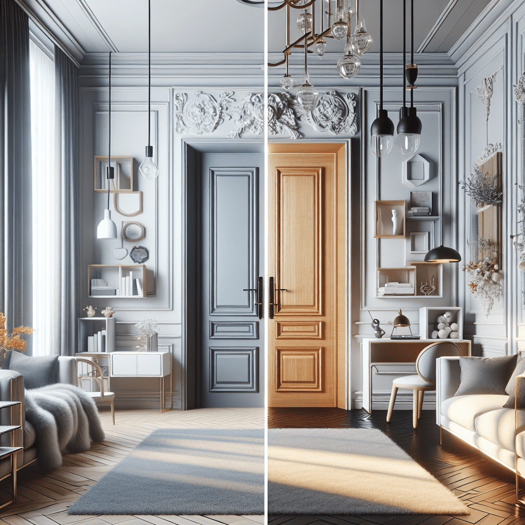 Modern vs Traditional Interior Door Materials Compared