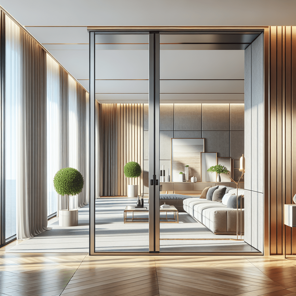 Why Aluminum-Frame Acoustic Sliding Doors Are a Smart Choice