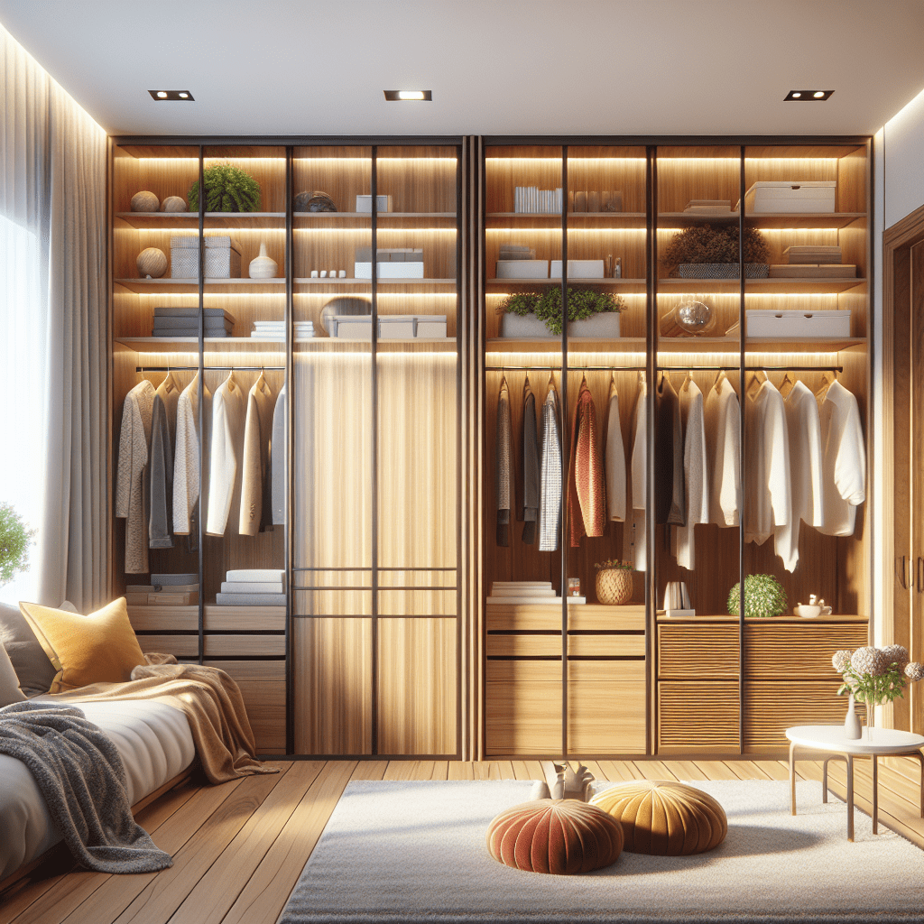 Flush Sliding Closet Doors for Modern Storage