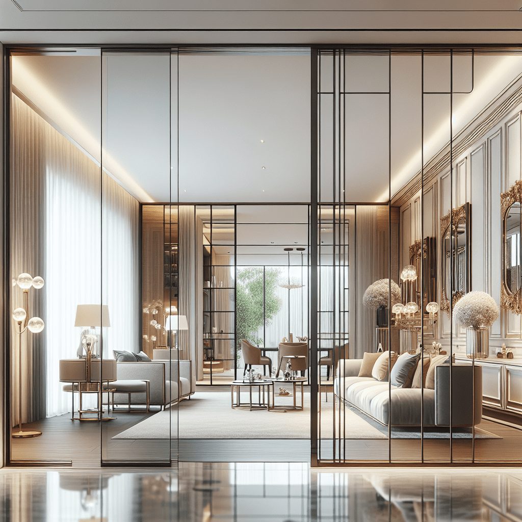 Glass Concealed Sliding Doors for Elegant Interiors
