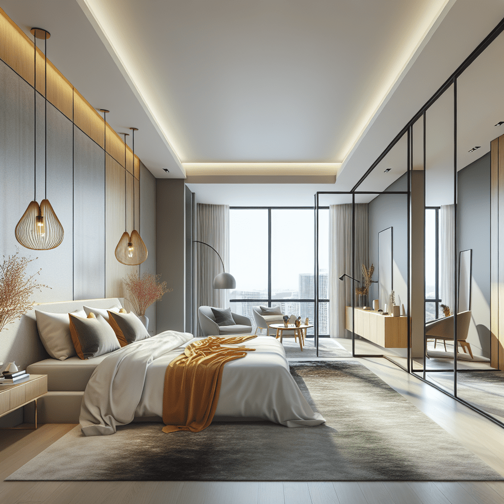 Invisible Sliding Doors for Modern Bedrooms
