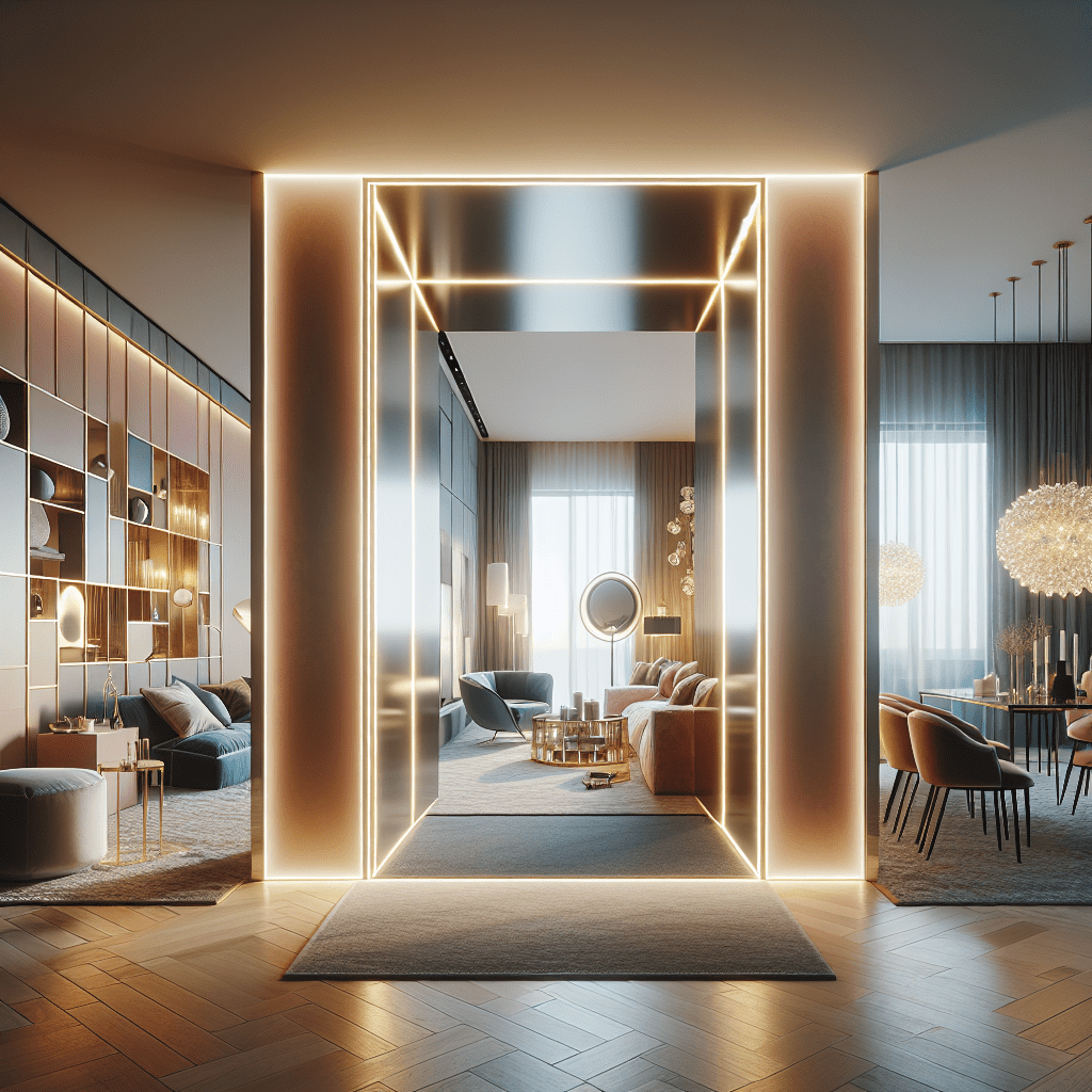 Minimalist Concealed Doors for Clean Interiors