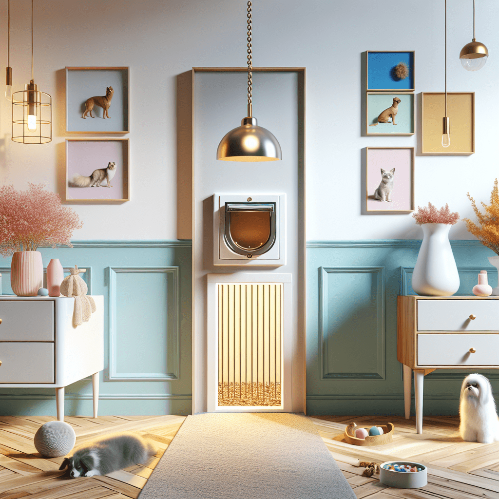 Adjustable Height Pet Openings for Growing Pets