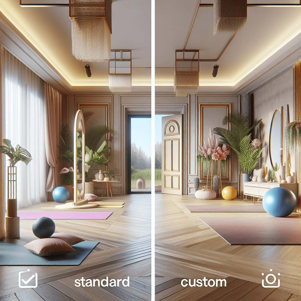 Standard vs Custom Door Sizes for Yoga Studios: A Comprehensive Guide